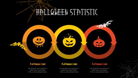 pueblo de Halloween Plantillas de PowerPoint