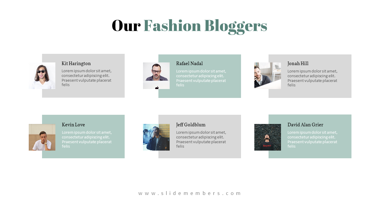 Mens Style & Fashion Presentation PowerPoint Templates Design