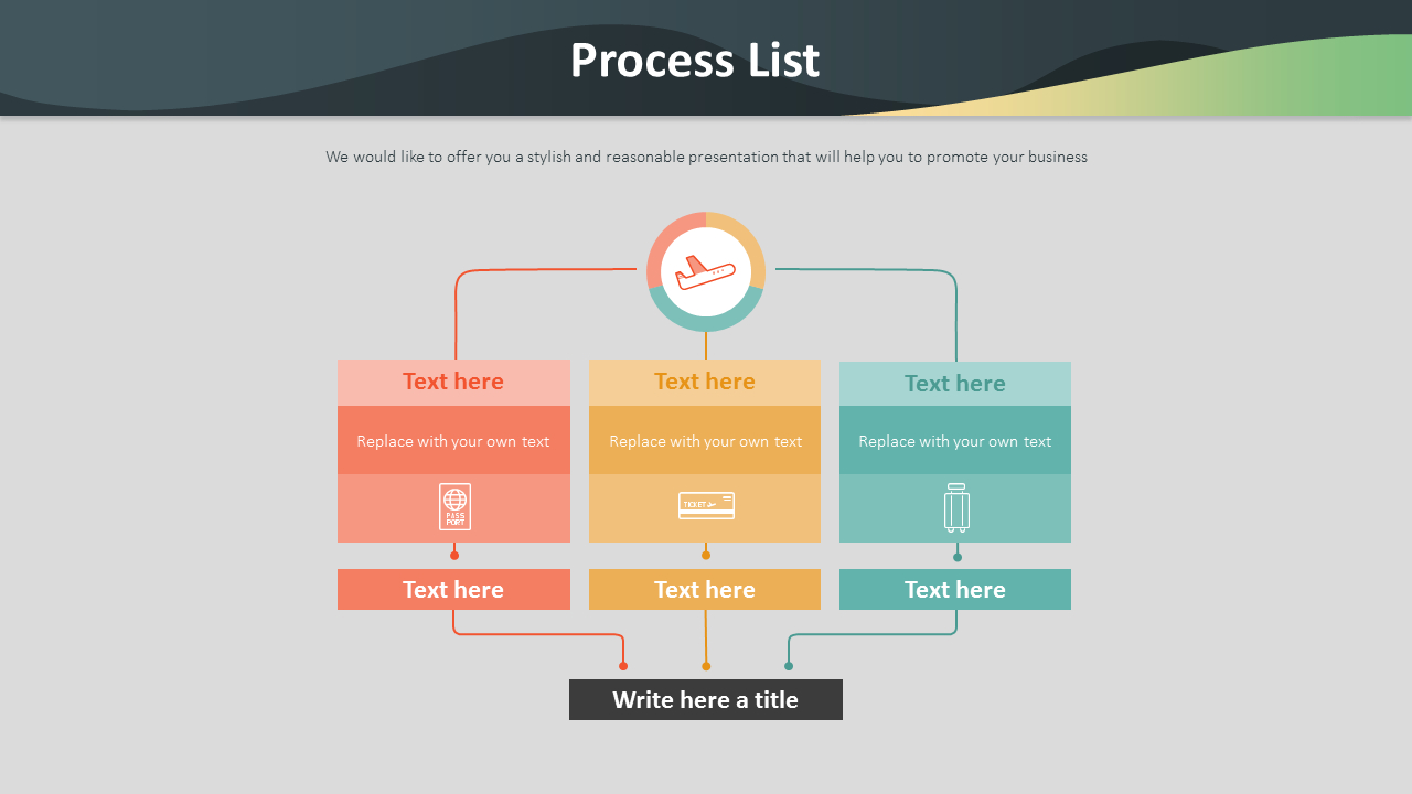Diagrama de lista de procesos