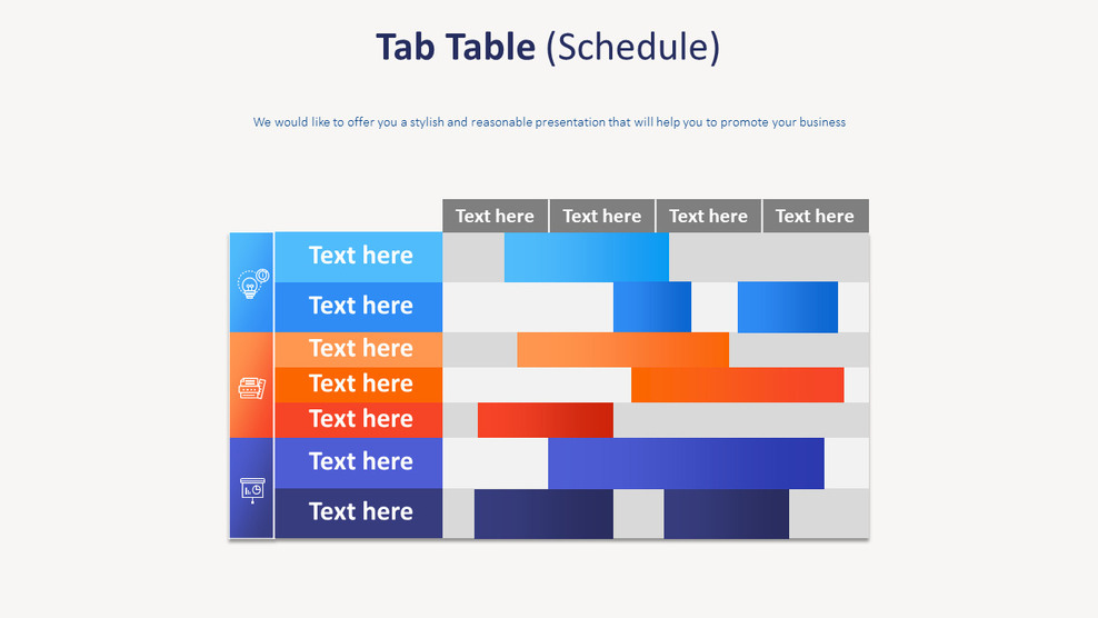Tab Table Diagram (Schedule)