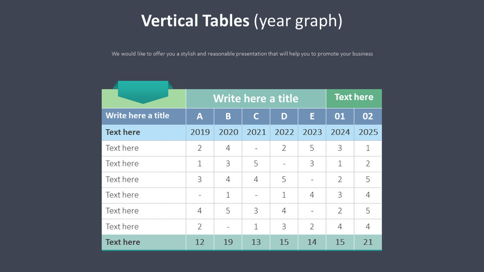 What Is A Tabulated List