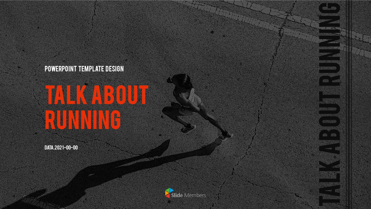 Talk about Running PowerPoint Templates Design