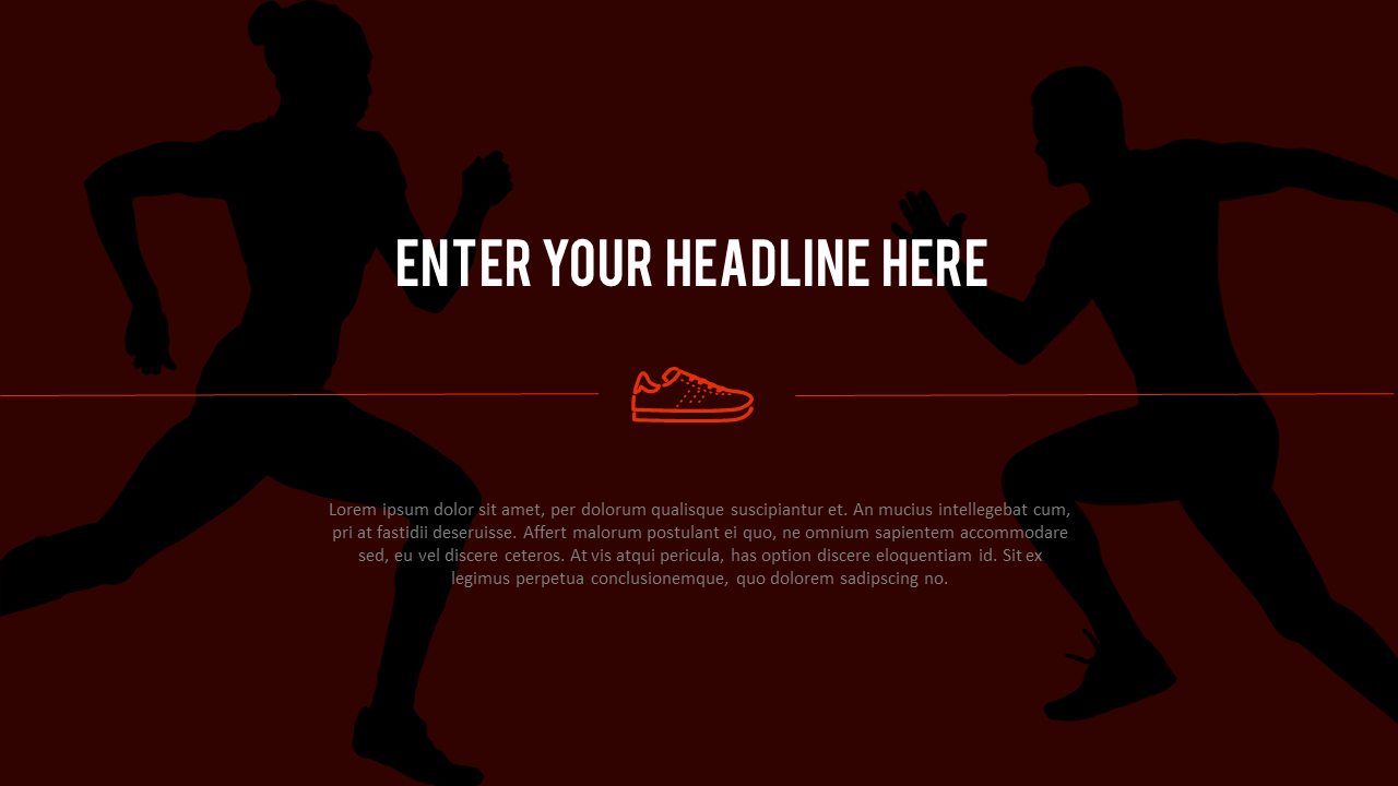 Talk about Running PowerPoint Templates Design