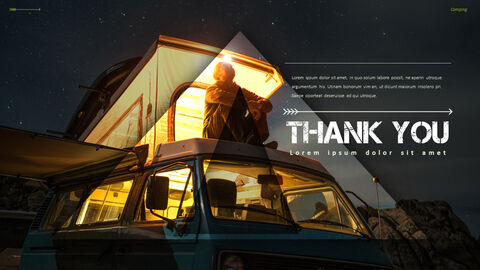 Camping PowerPoint Templates Multipurpose Design