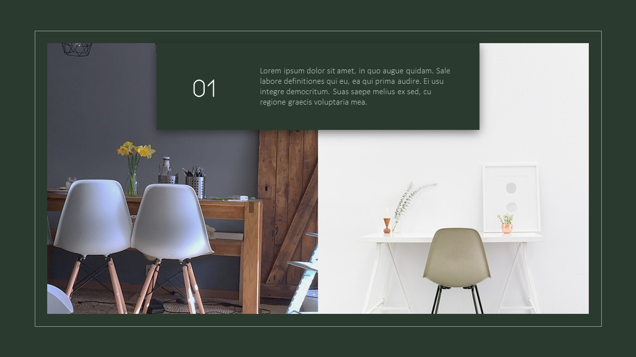Chair Design Theme Presentation Templates