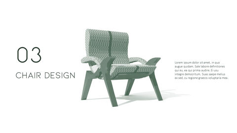 Chair Design Theme Presentation Templates