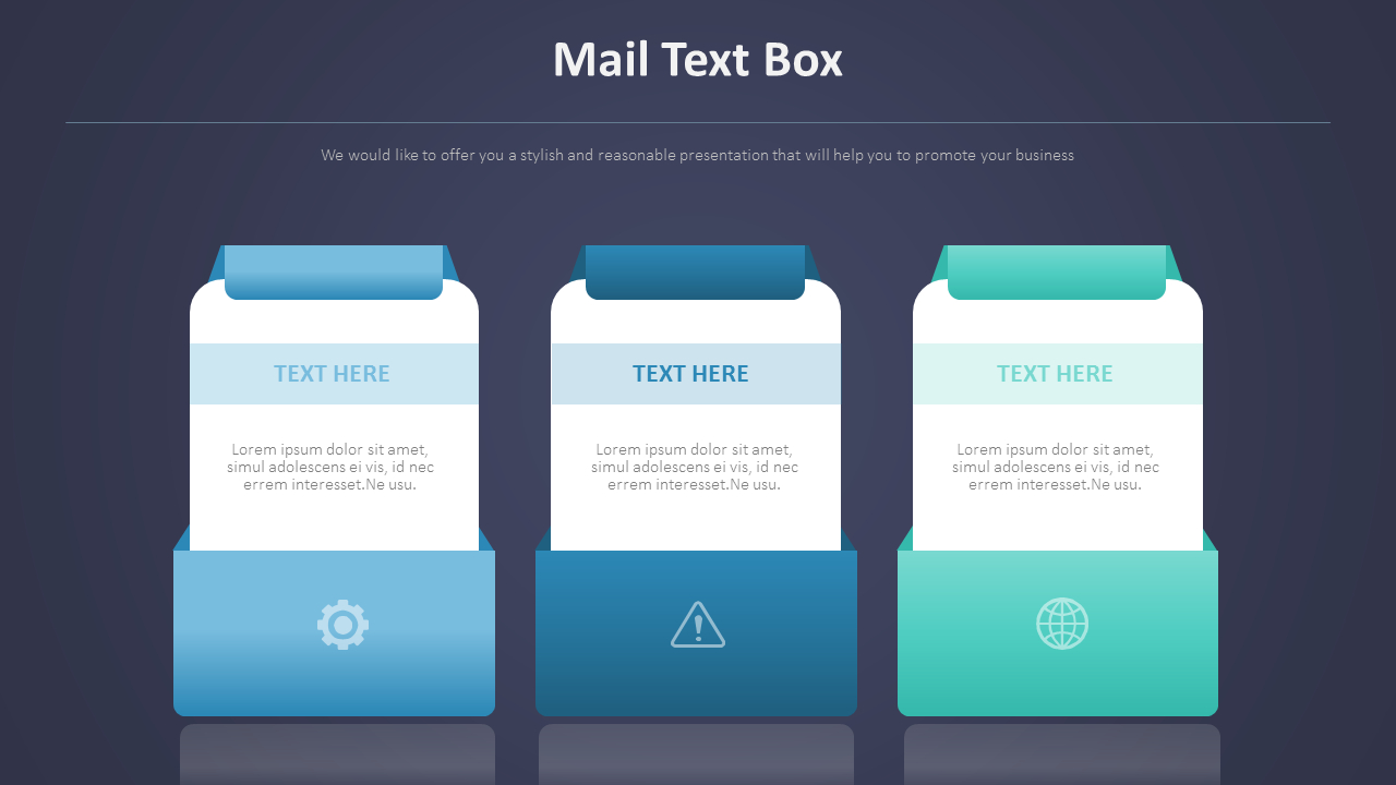 Mail Text Box Diagram|List