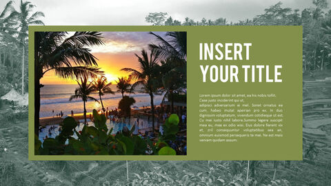 Trip to Bali Presentation PowerPoint Templates Design