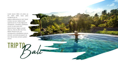 Trip to Bali Presentation PowerPoint Templates Design