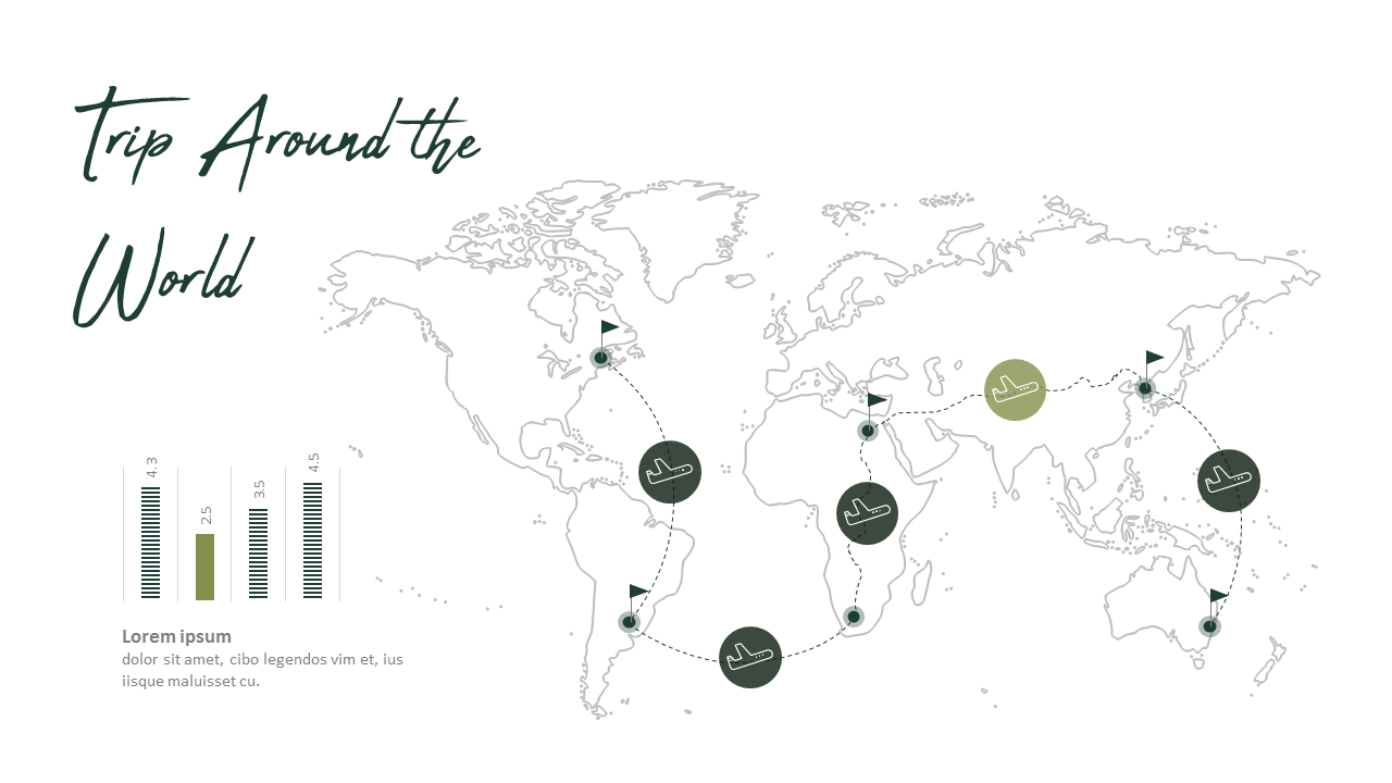 Bali Travel PowerPoint Template Island Itinerary Slides