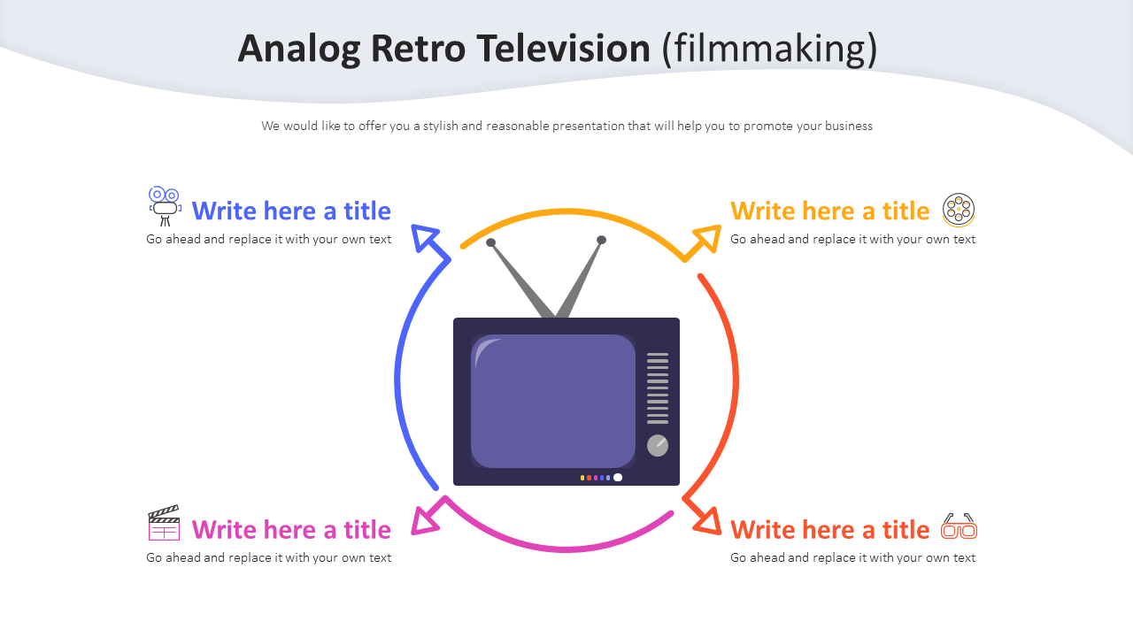 Analog Retro Television Diagram (filmmaking)|Infographics