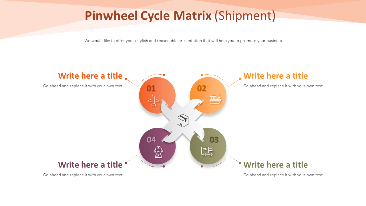 Pinwheel Cycle Matrix Diagram (Shipment)