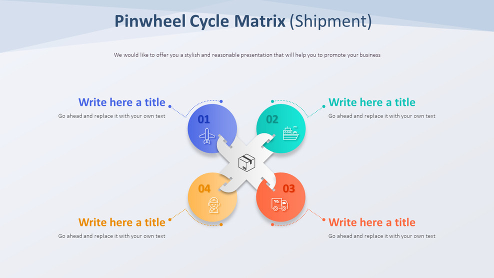 Pinwheel Cycle Matrix Diagram (Shipment)