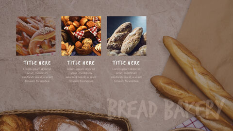 Bread Theme Presentation Templates