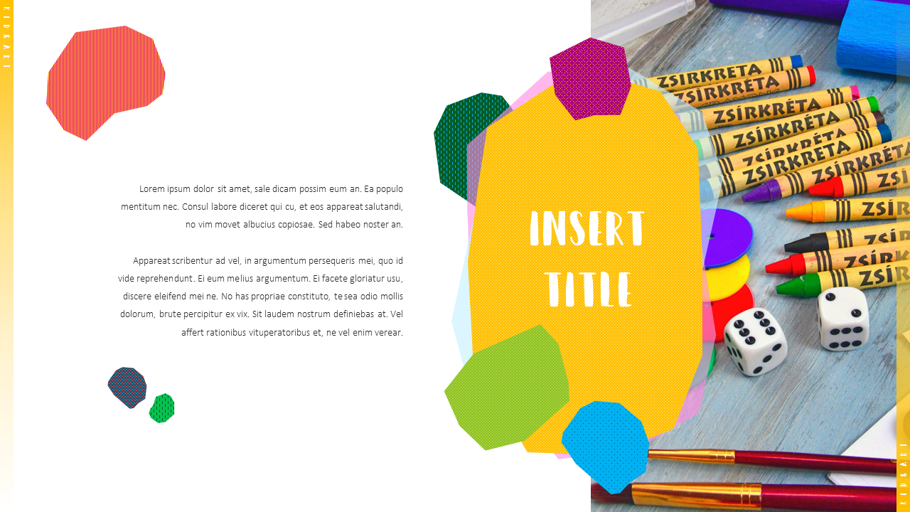 Kid & Art PowerPoint Templates for Presentation