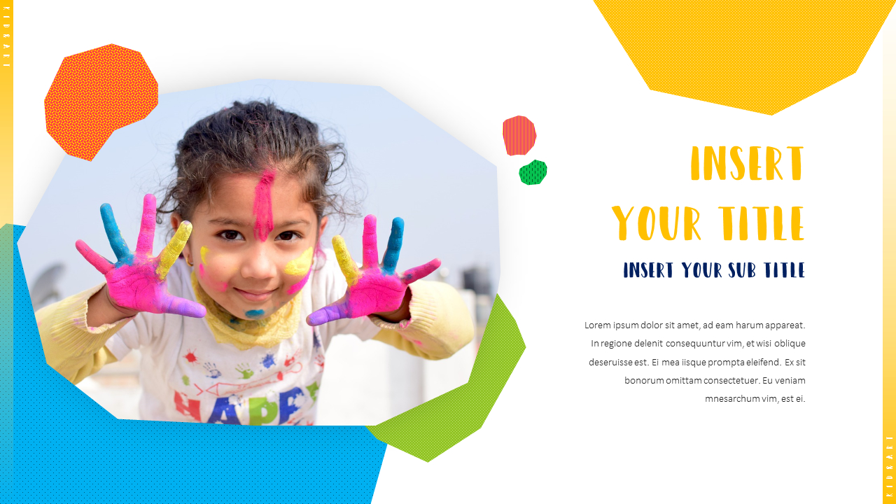 Kid & Art PowerPoint Templates for Presentation