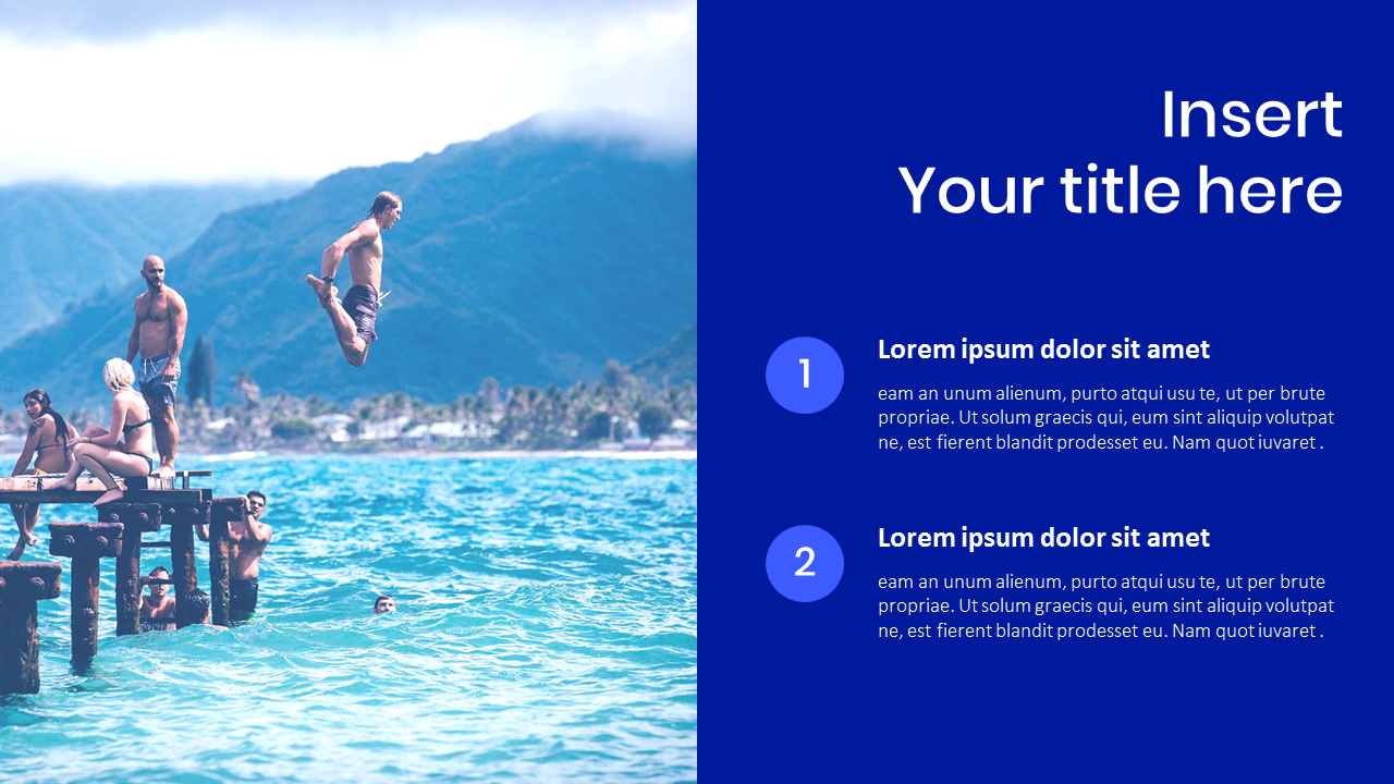 Summer Vacation PowerPoint Templates for Presentation