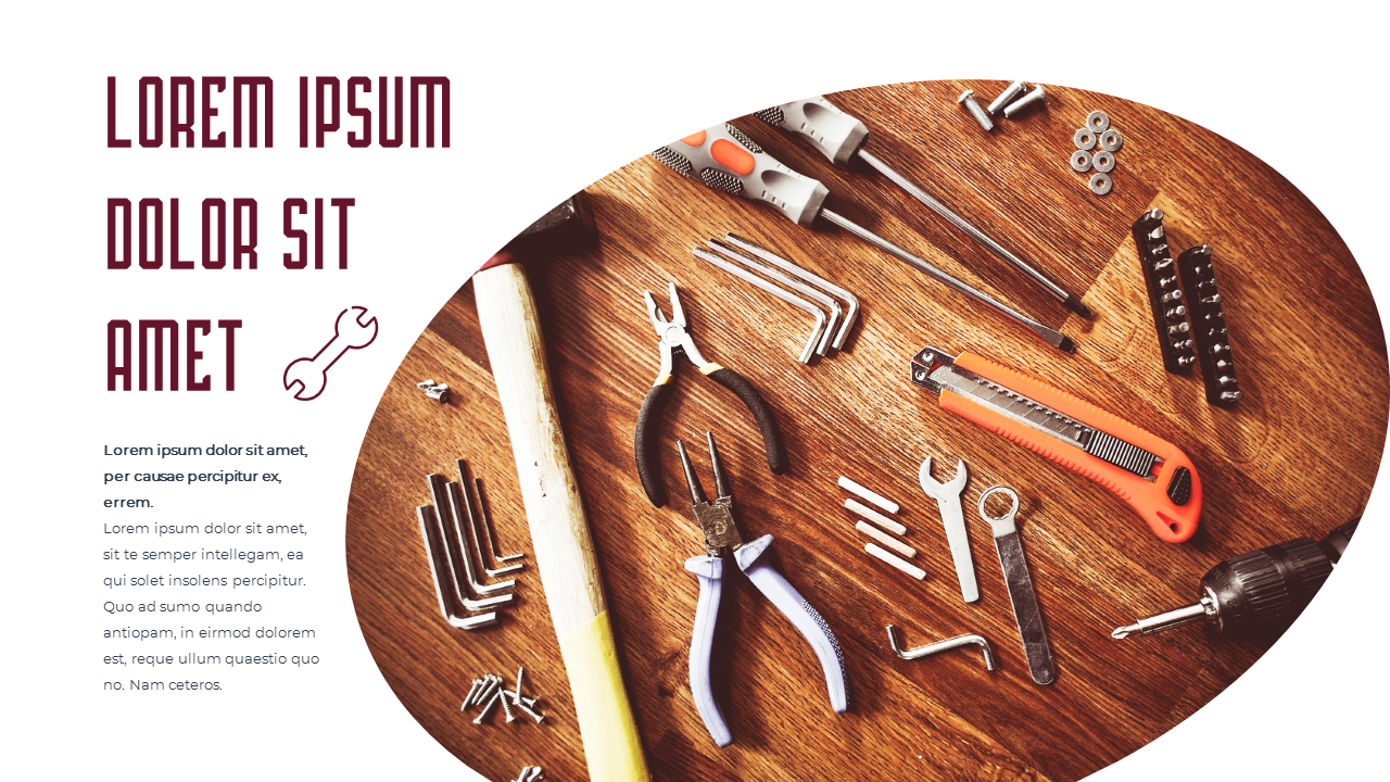 Tools Theme Presentation Templates