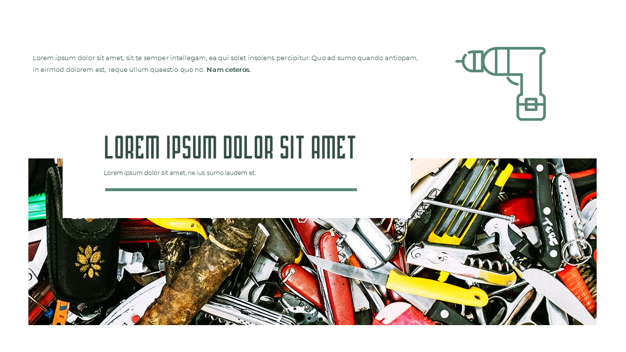 Tools Theme Presentation Templates