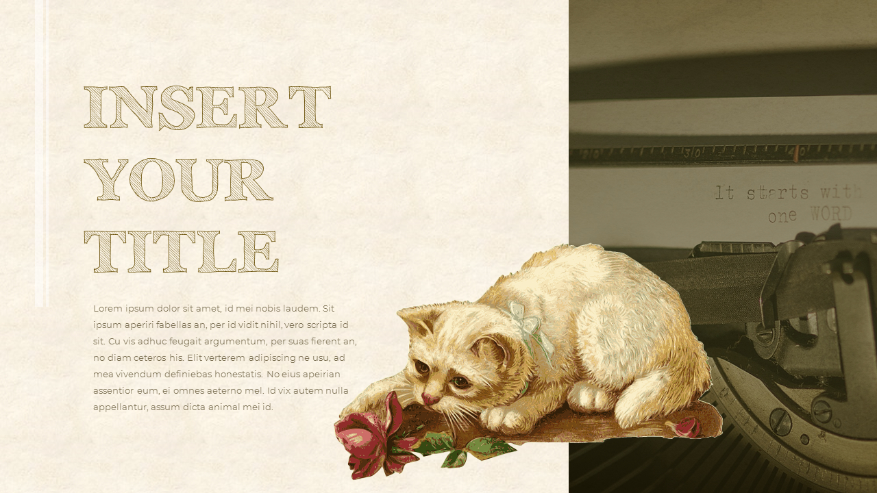 Vintage Theme Presentation Templates