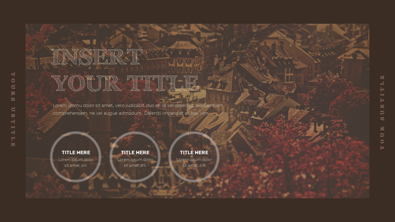 Vintage Theme Presentation Templates