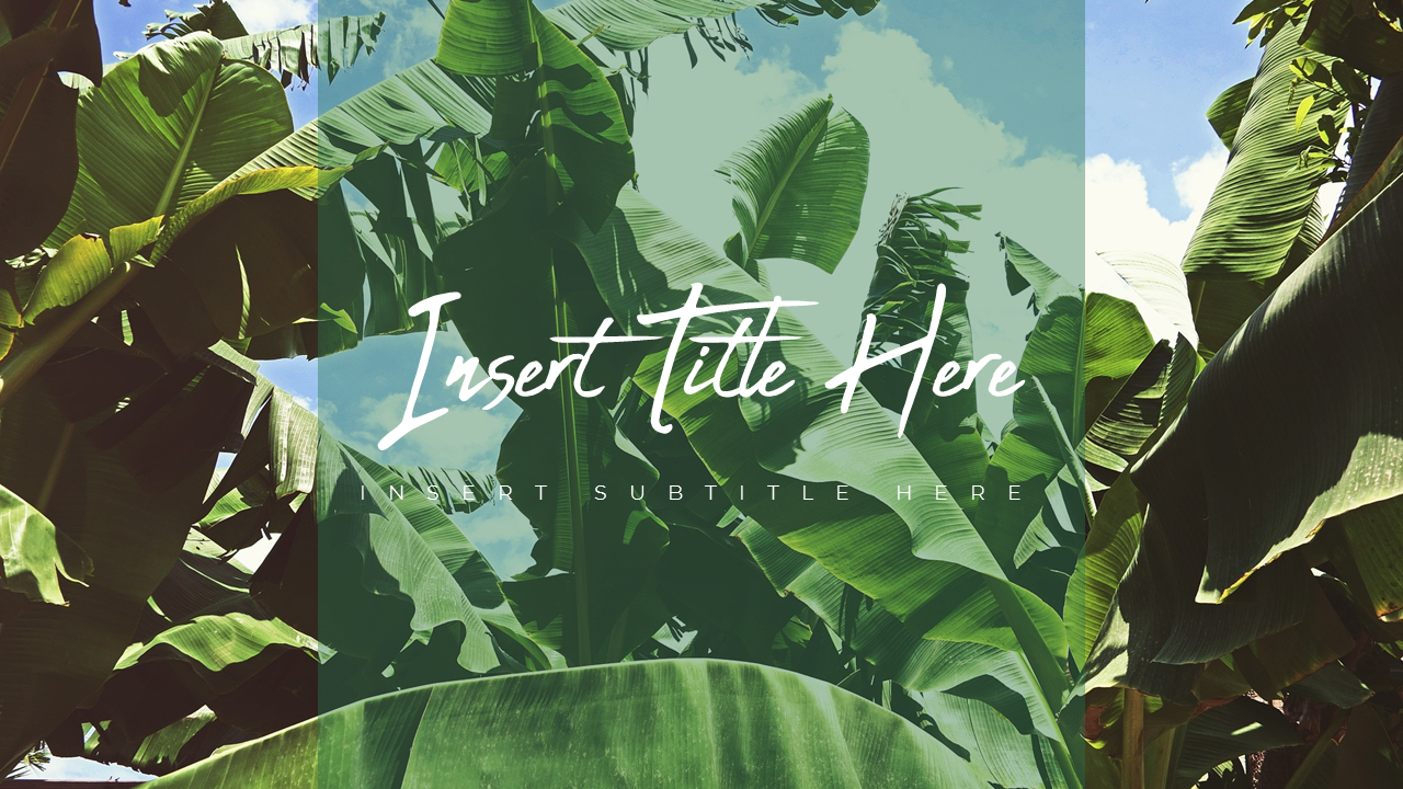 Botanical PowerPoint Templates for Presentation