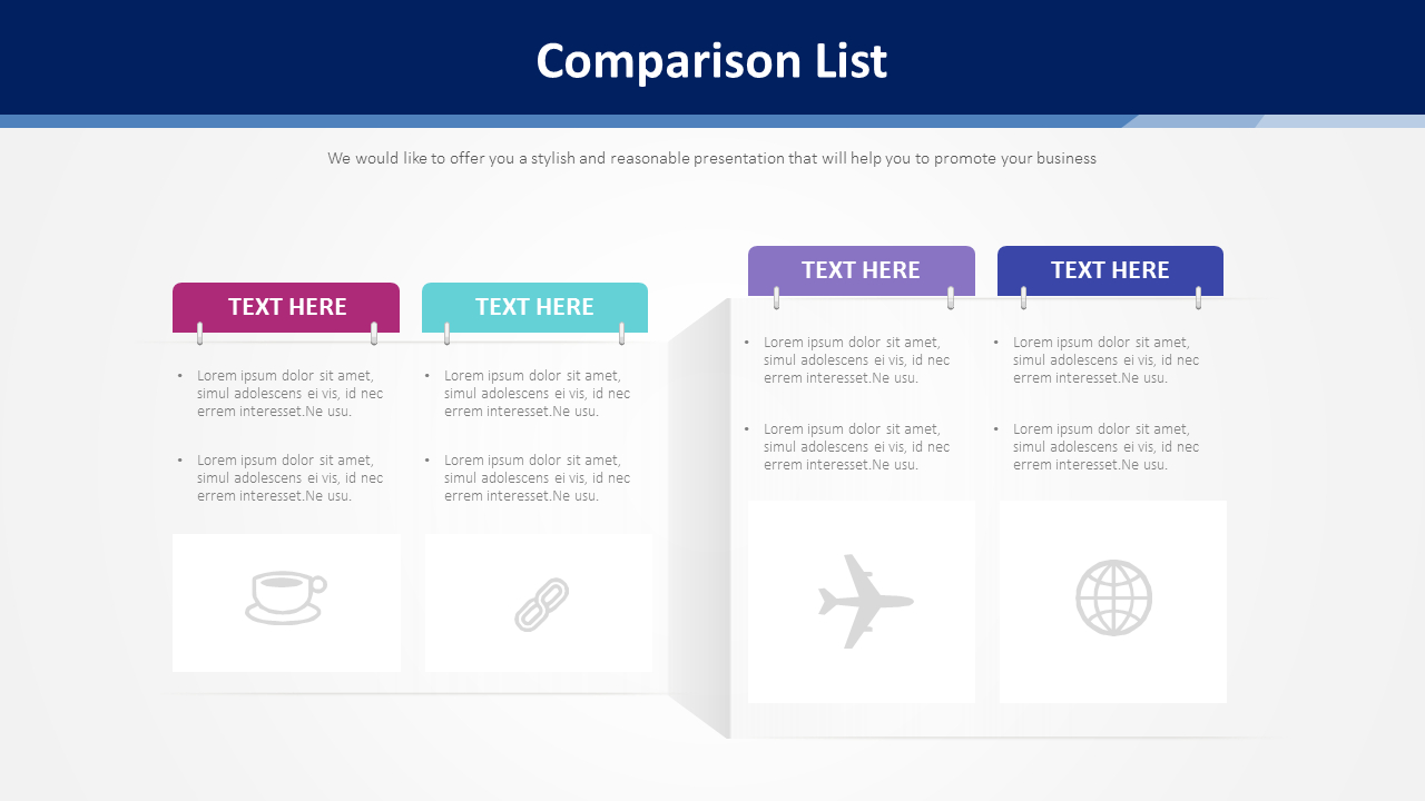 Comparison List Diagram
