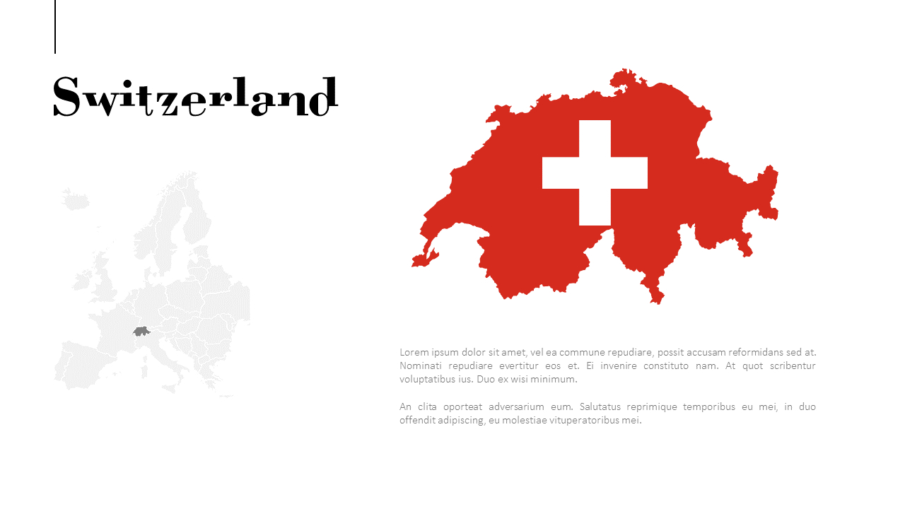 Europe Map (35countries) Presentation