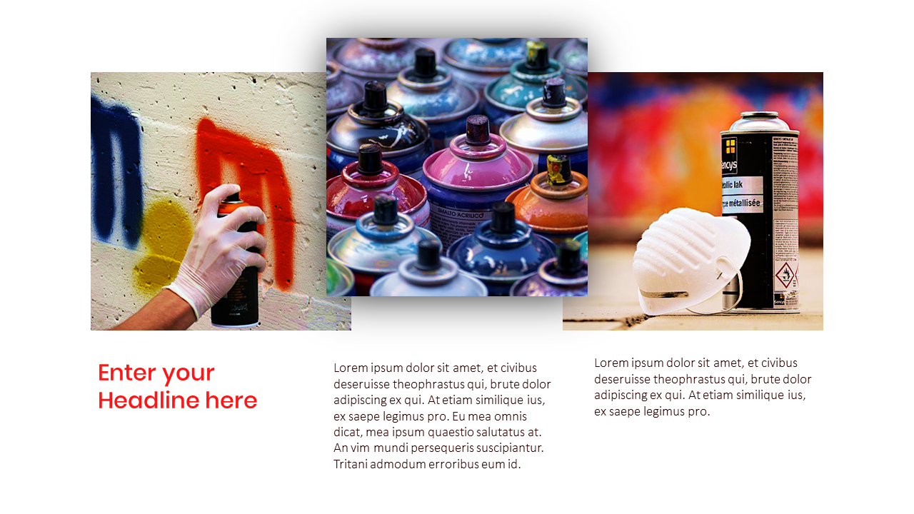 Graffiti Art Theme PPT Templates