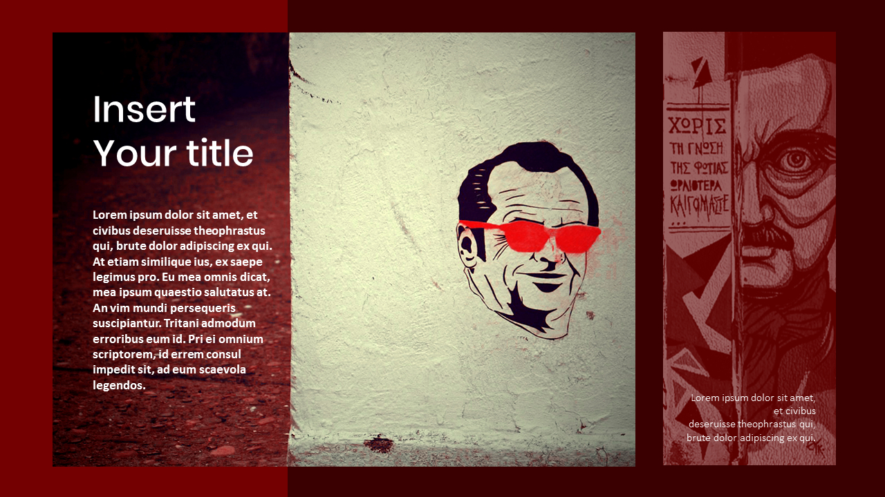 Graffiti Art Theme PPT Templates