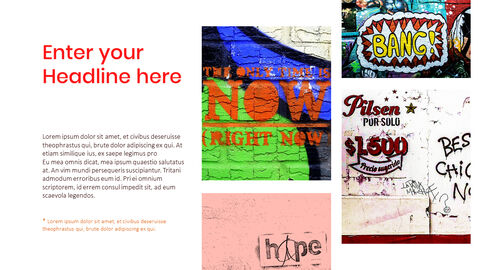 Graffiti Art Theme PPT Templates