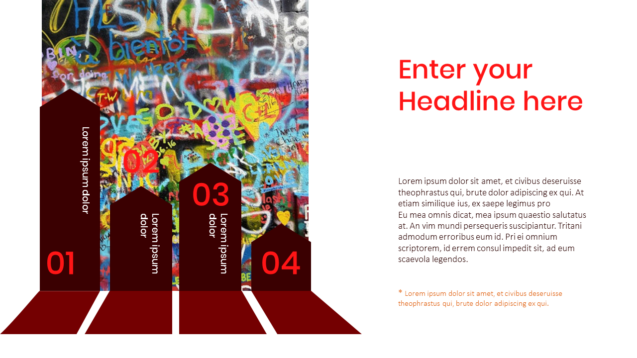 Arte grafiti Plantillas PPT de tema