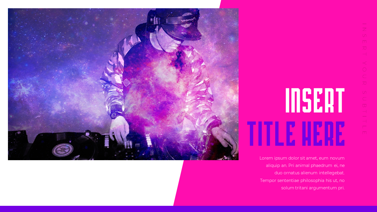 Music Festival PowerPoint Templates Design