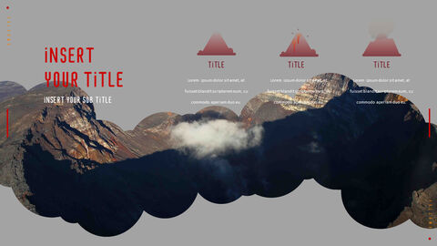Volcano Theme PPT Templates