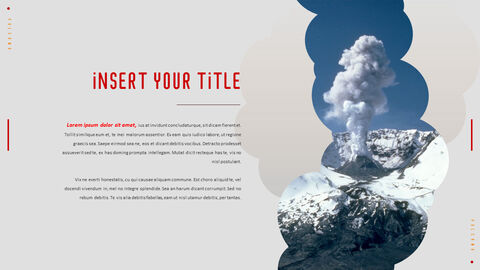 Volcano Theme PPT Templates