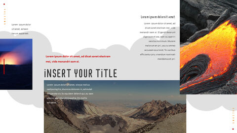 Volcano Theme PPT Templates
