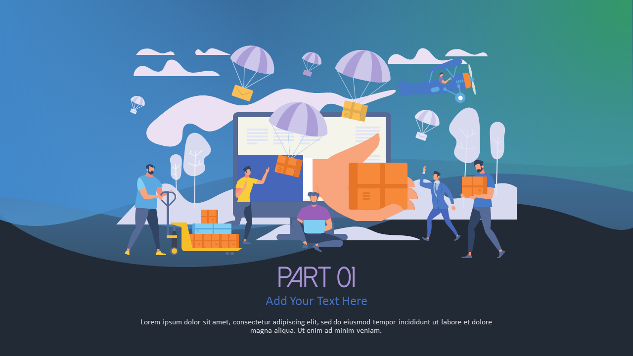 Logistics Service PowerPoint Templates