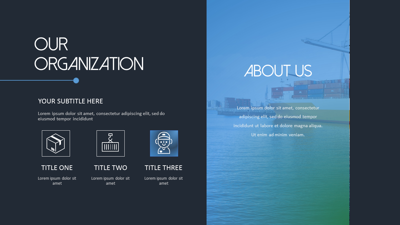 Logistics Service PowerPoint Templates