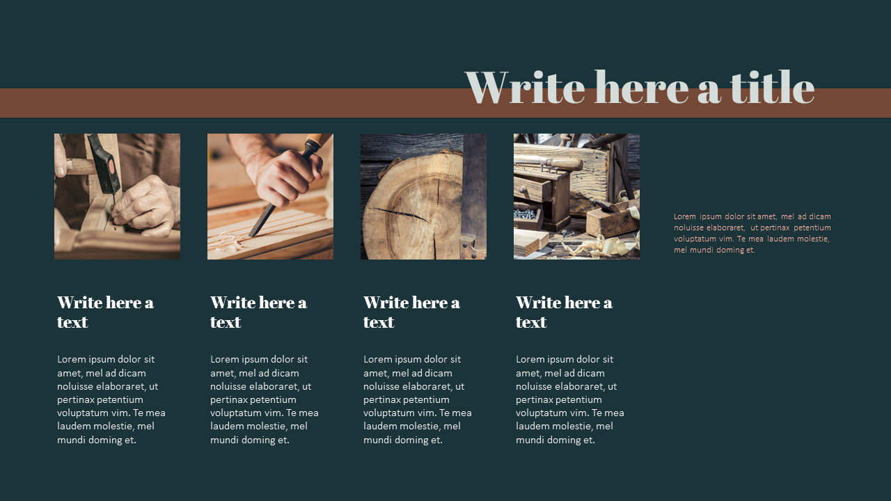 Wood Craft PowerPoint Templates