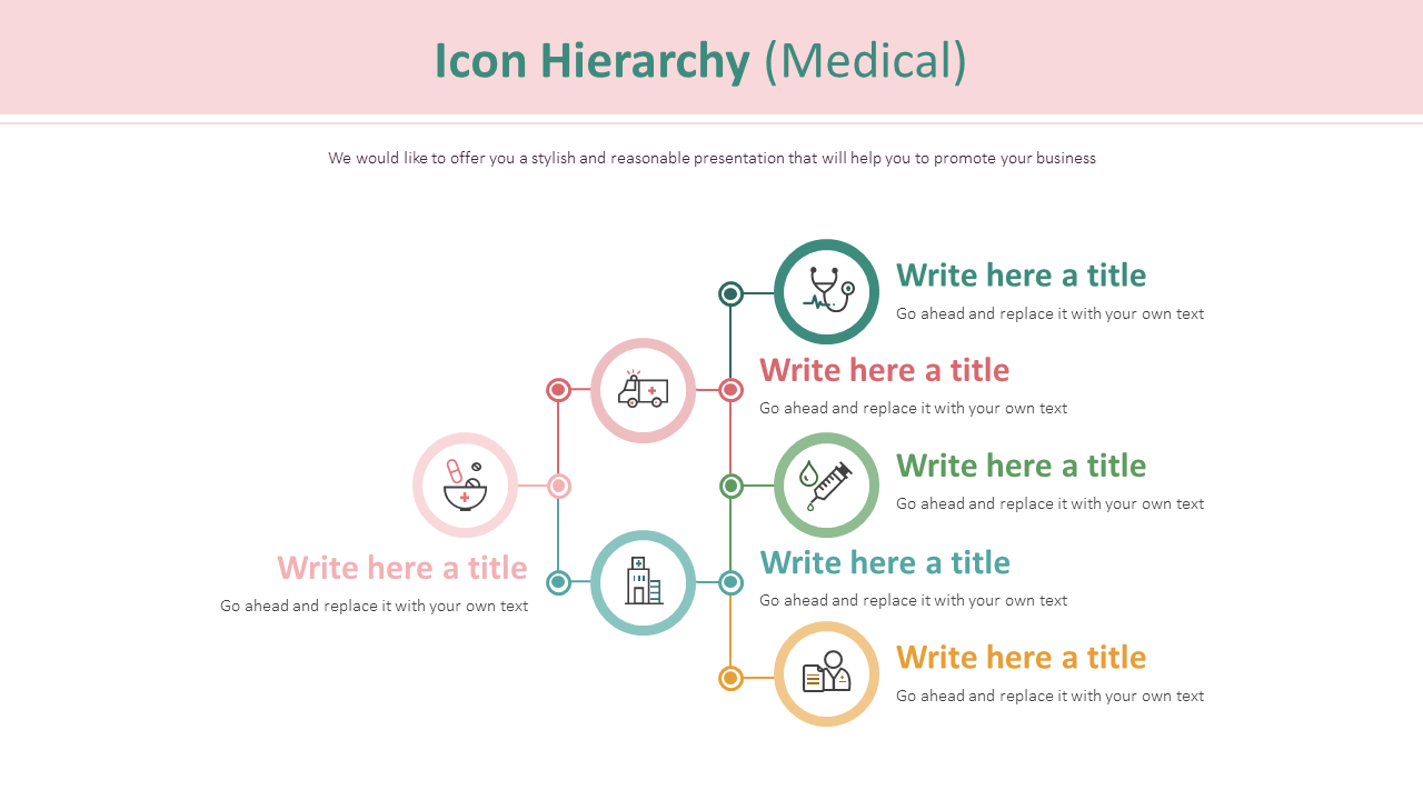 Icon Hierarchy Diagram (Medical)