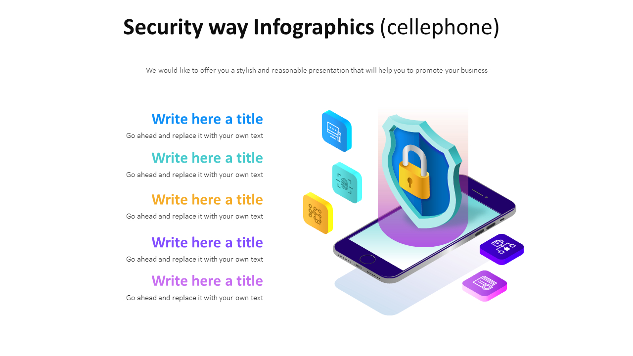 Mobile Phone Security Protection Diagram (Cyber security)