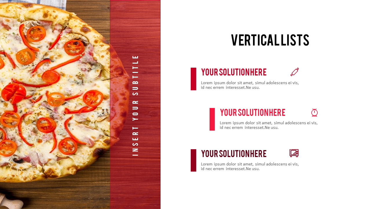 Pizza PowerPoint Templates for Presentation
