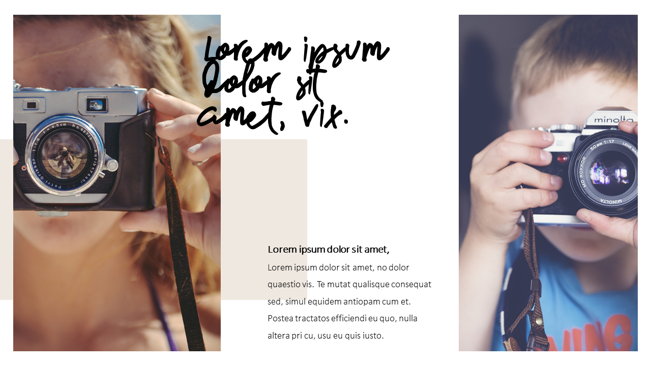 Camera PowerPoint Templates Multipurpose Design