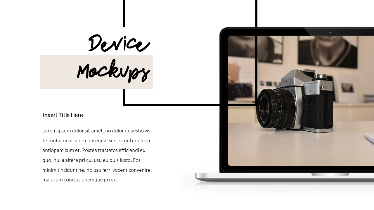 Camera PowerPoint Templates Multipurpose Design