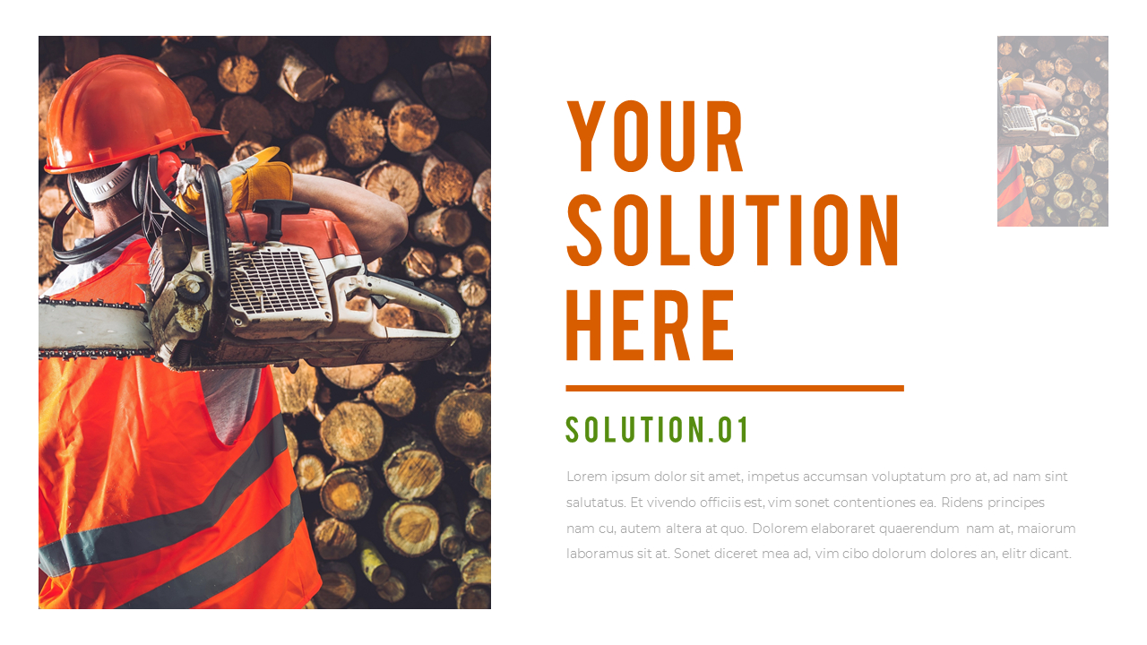 Forestry PowerPoint Templates Design