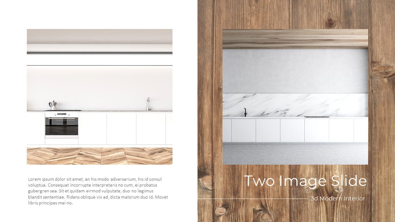 3d Modern Interior PPT Presentation