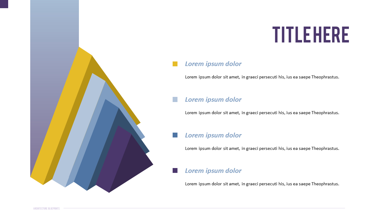 Architecture Blueprints PowerPoint Templates
