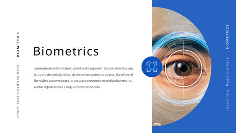 Biometrics Security PowerPoint Templates for Presentation