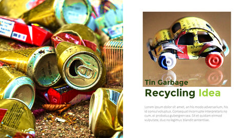 Eco-Friendly Recycling Theme PPT Templates
