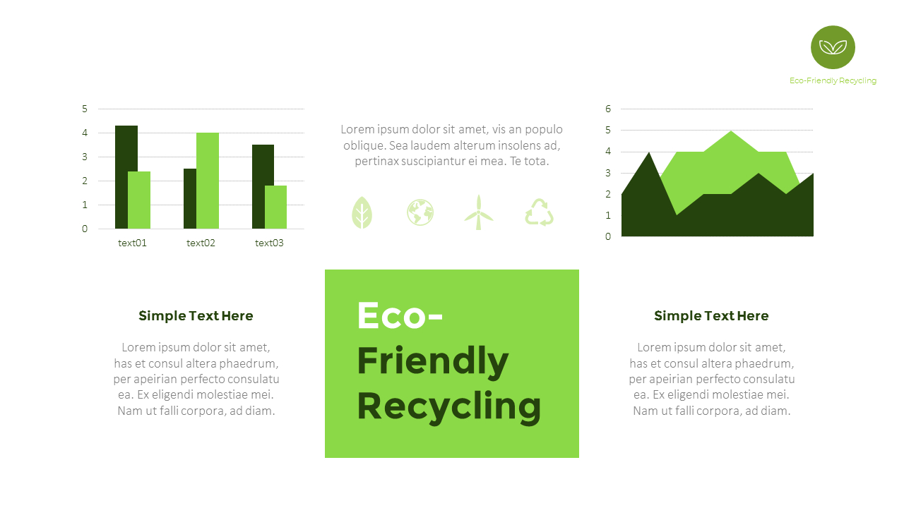 Eco-Friendly Recycling Theme PPT Templates